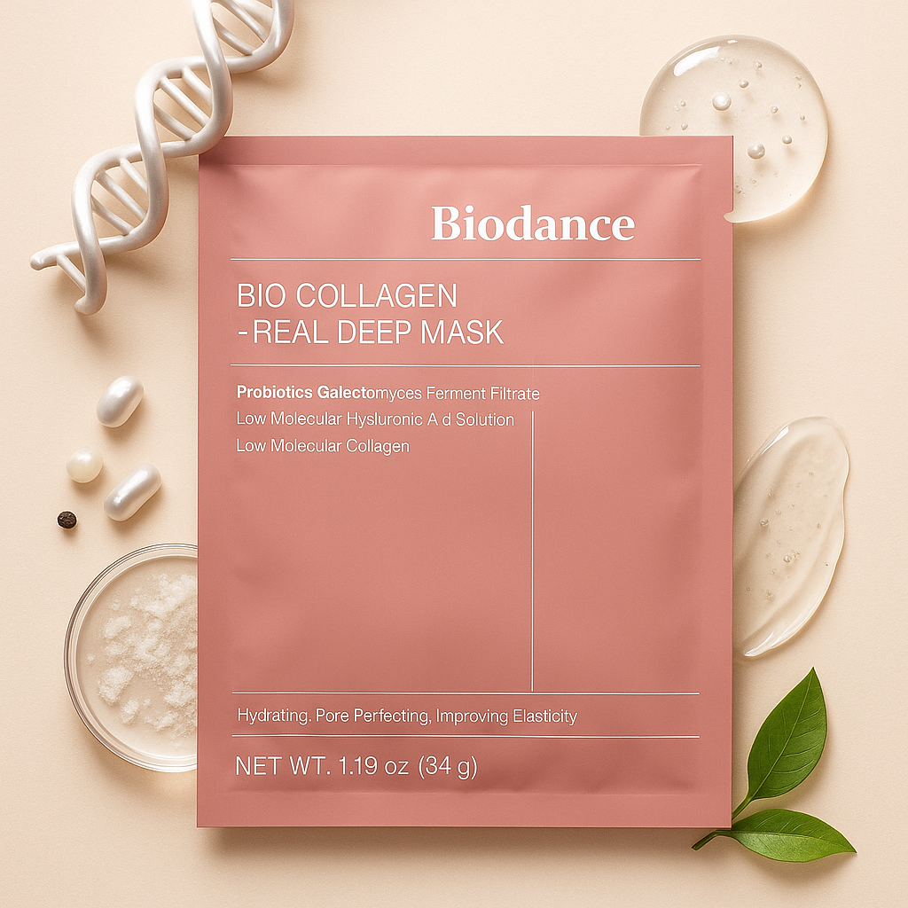 Bio Collagen Real Deep Mask - Despierta con el rostro fresco y luminos ...
