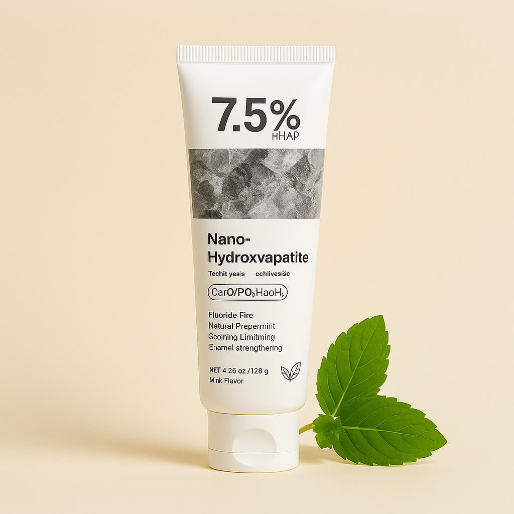 Herbalux Teeth™ Pasta Dental de Nano-Hidroxiapatita – HerbaLux